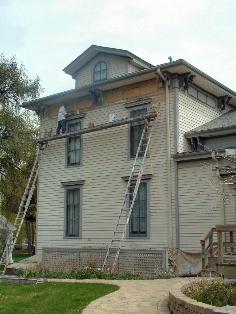 Noble Seymour Crippen House Exterior Painting, Custom Millwork, Masonry ...