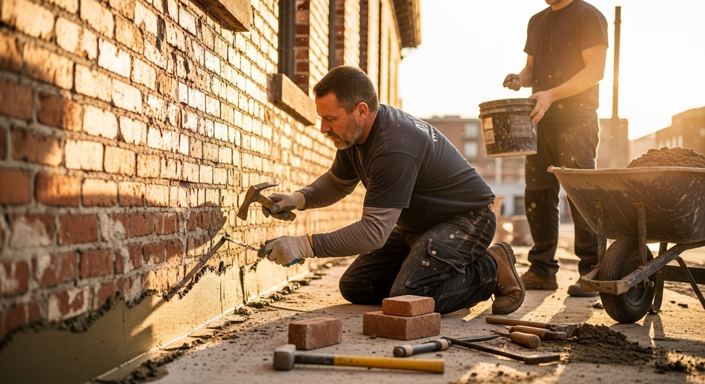What Is Tuckpointing Anyway? (And Why Your Brick House Is Secretly ...